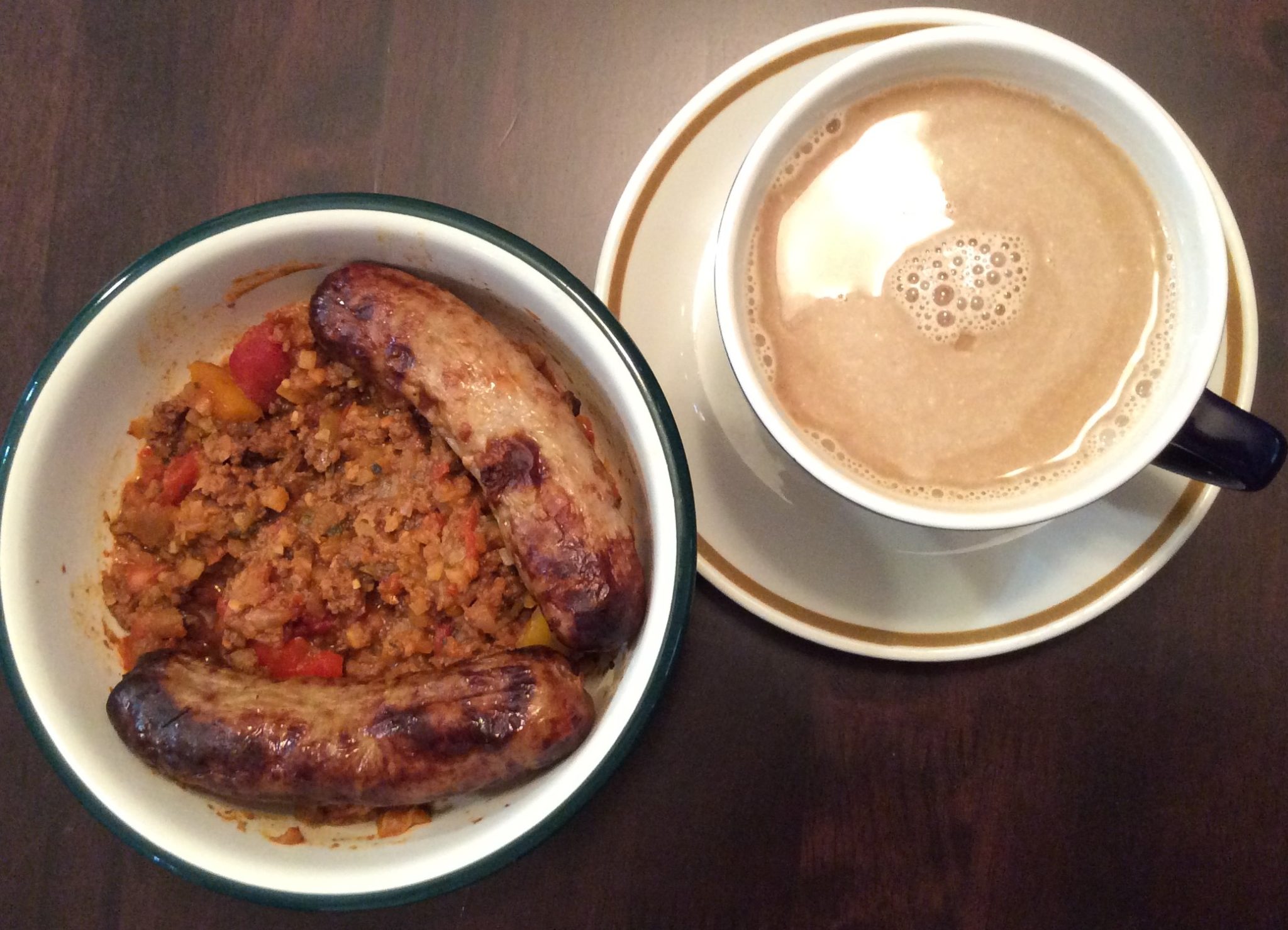 Meat Sauce, Sausages, Flavoured Coffee – My Low Carb Life