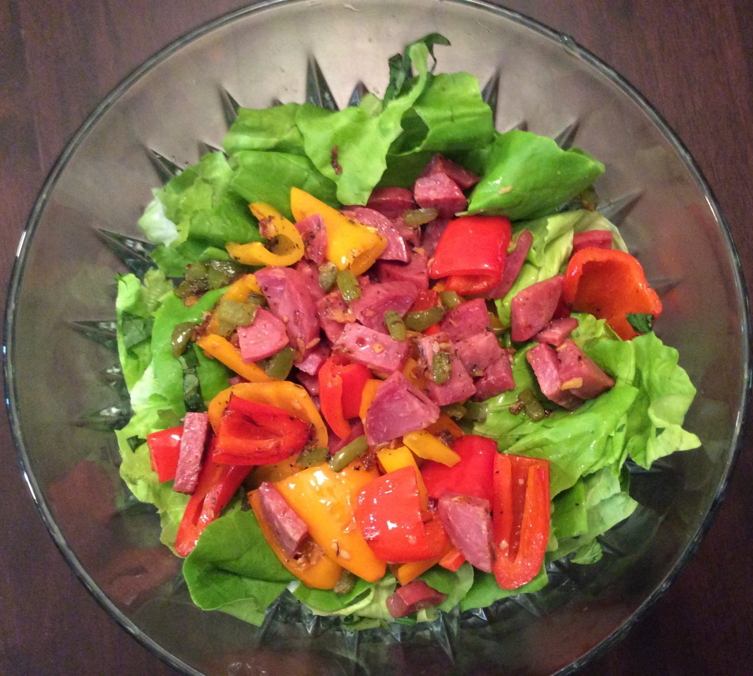 Salami and Butter Lettuce Salad Recipe – My Low Carb Life